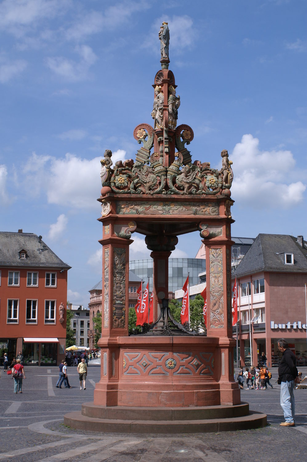 Marktbrunnen | Landeshauptstadt Mainz