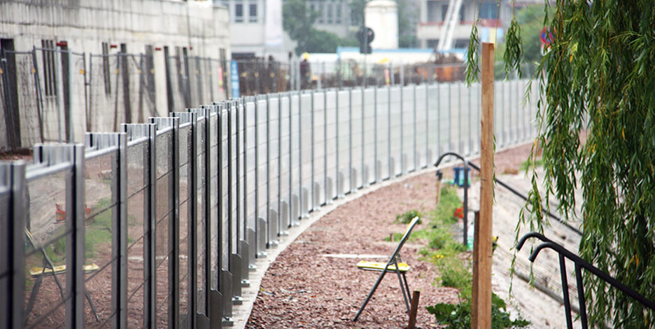 Mobile Schutzwand | Neubau